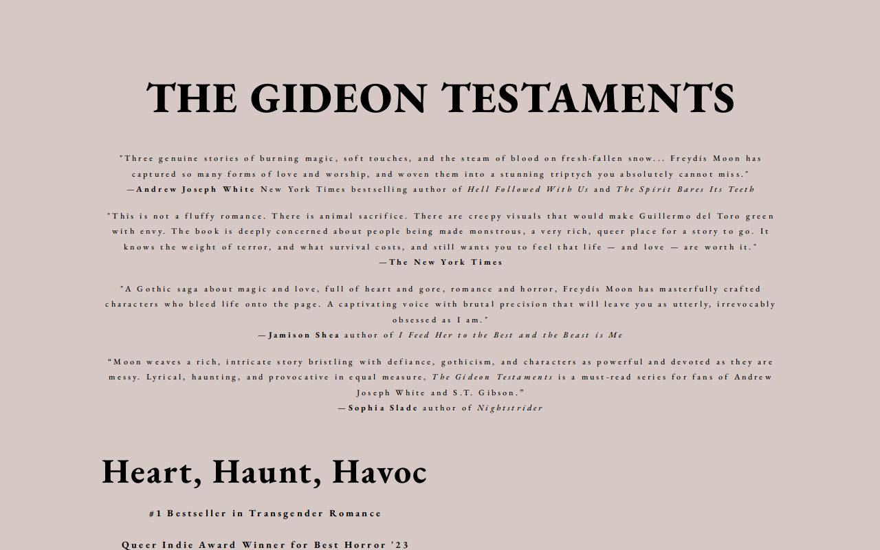 The Gideon Testaments
